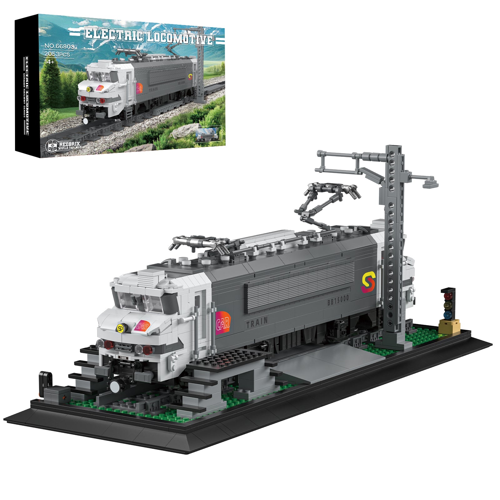 BR15000 Train Building Blocks 66803 | 2053+ PCS – jmbricklayer