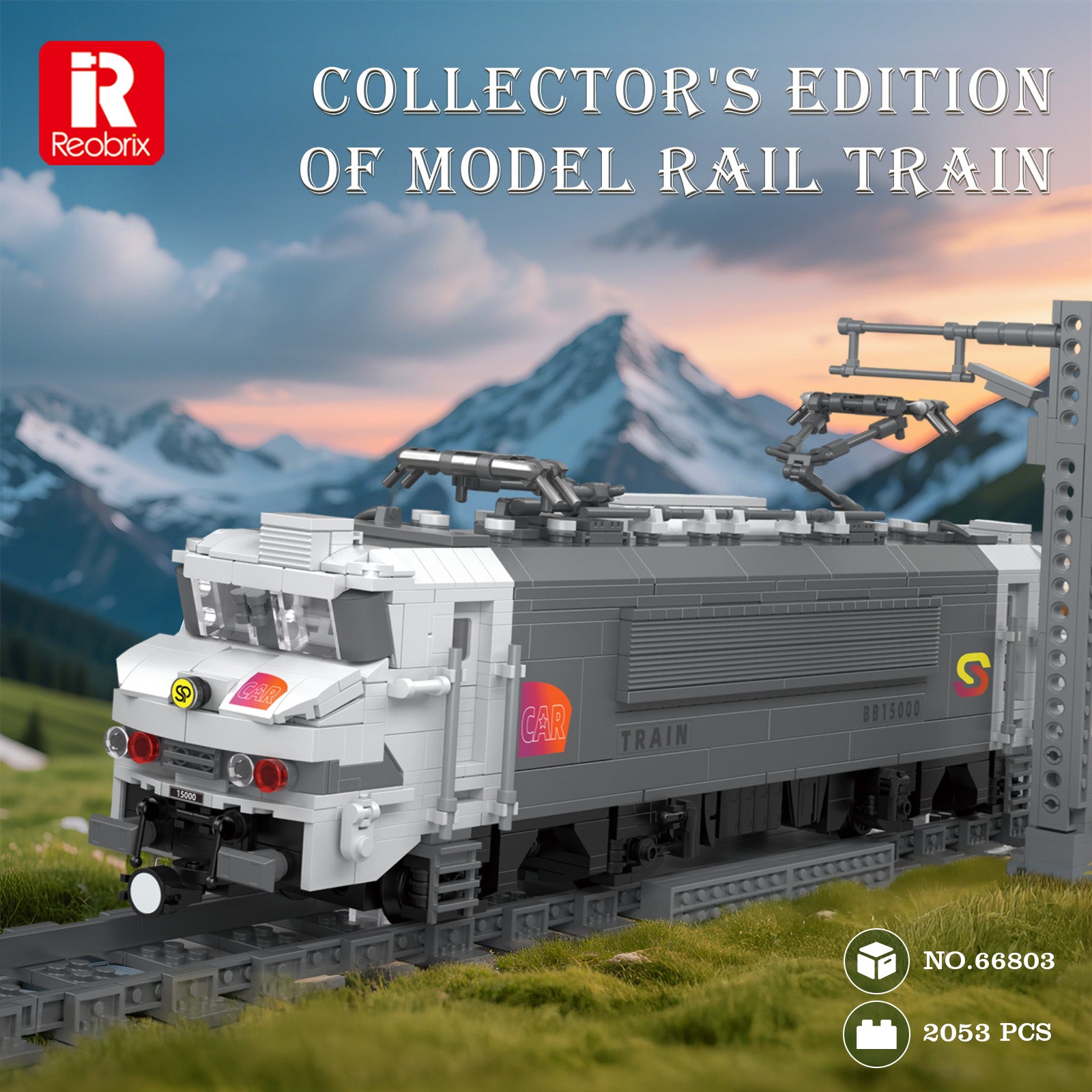 BR15000 Train Building Blocks 66803 | 2053+ PCS – jmbricklayer