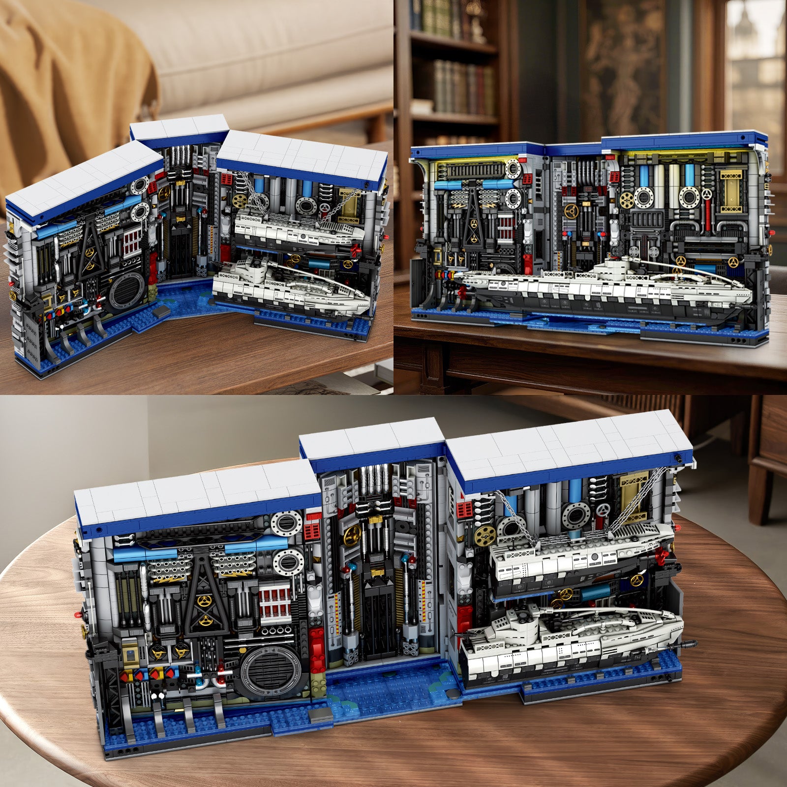 U-Boat Submarine Building Blocks 66038 | 3466+ PCS – jmbricklayer