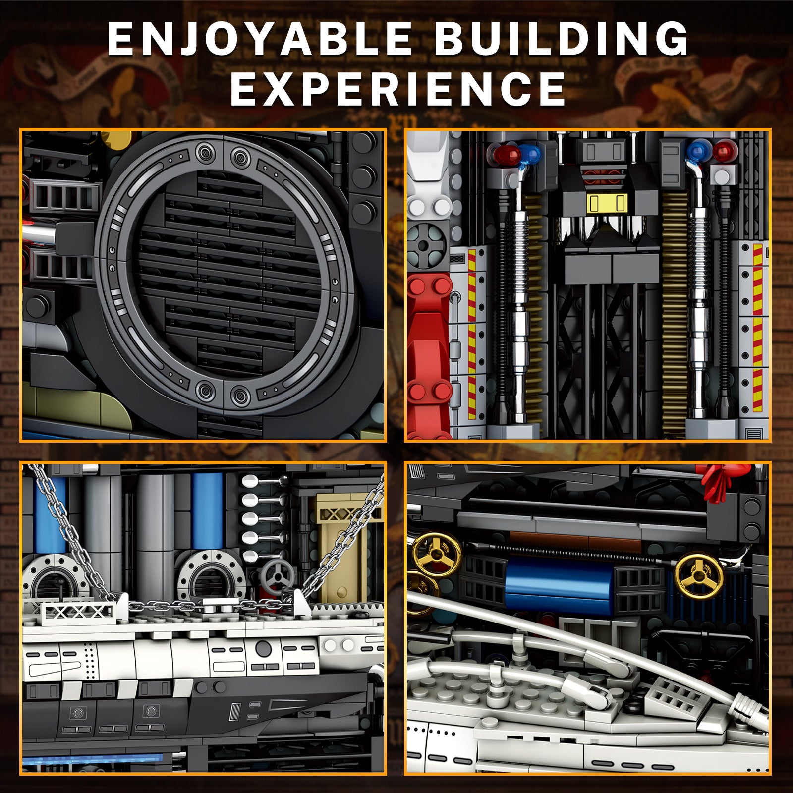 U-Boat Submarine Building Blocks 66038 | 3466+ PCS – jmbricklayer