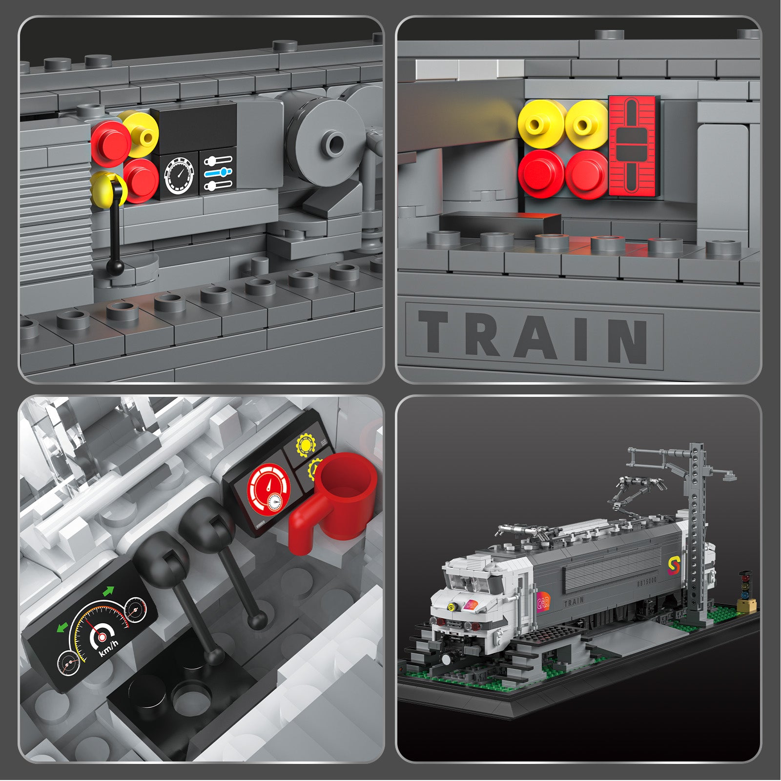 BR15000 Train Building Blocks 66803 | 2053+ PCS – jmbricklayer